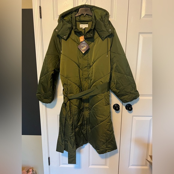 Ava & Viv | Jackets & Coats | Ava Viv Long Puffer Coat Nwt | Poshmark